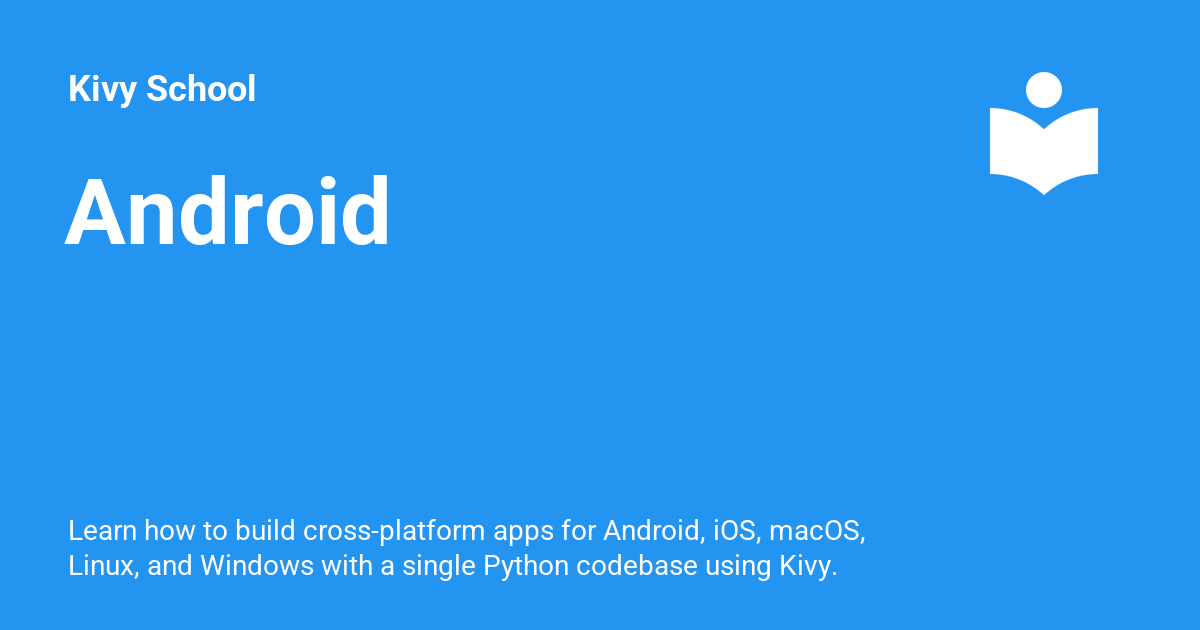 Android - Kivy School